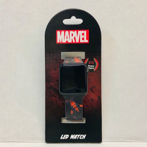 Marvel | Accessories | Deadpool Led Watch | Poshmark